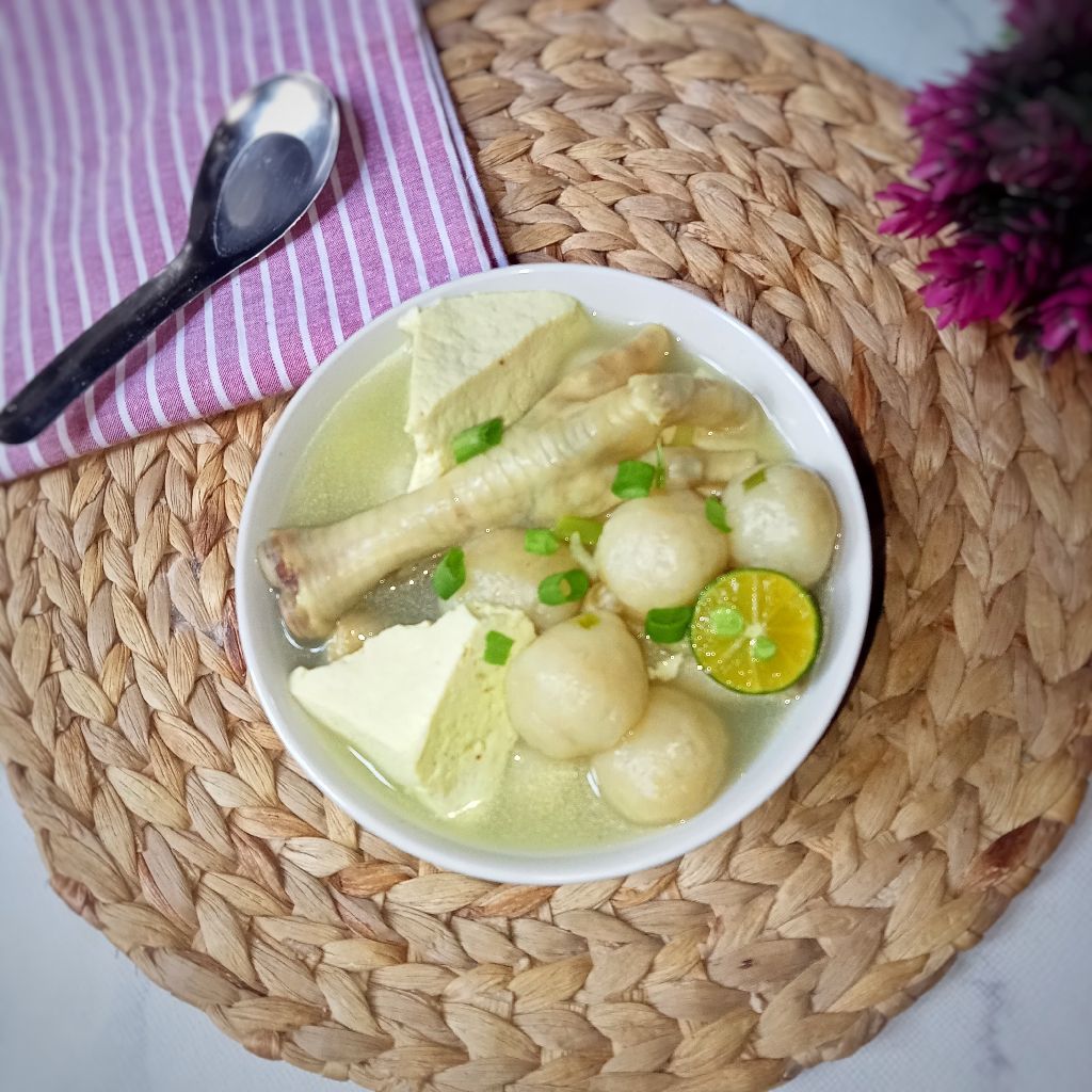 Resep Bakso Aci Kuah Tahu Ceker Sederhana Rumahan di Yummy App