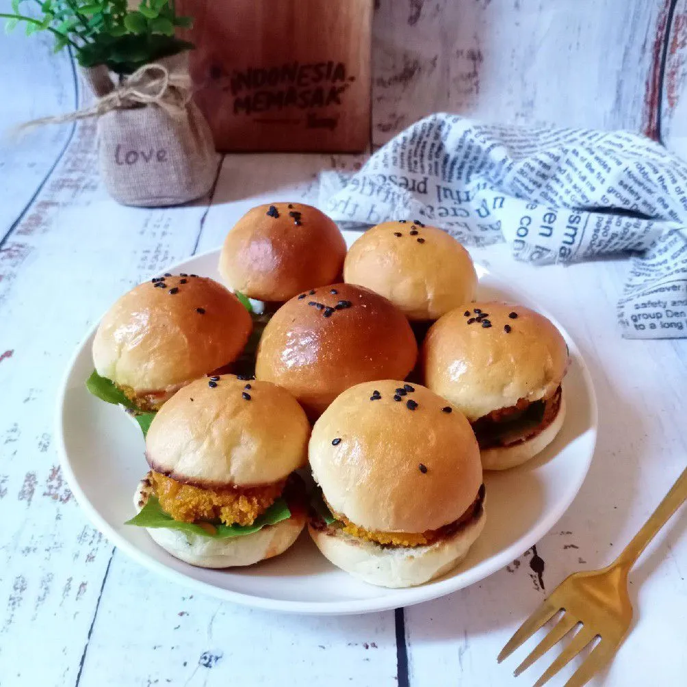 Resep Mini Bites Crispy Chicken Burger Sederhana Rumahan di Yummy App