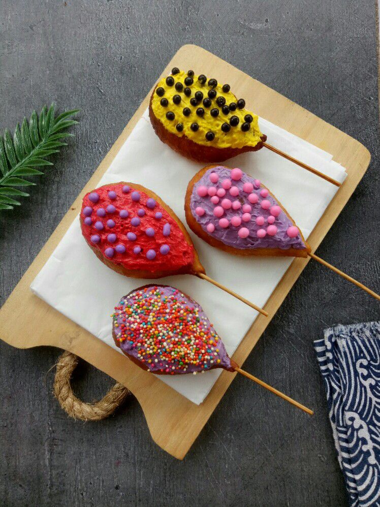 Resep Snack MPASI Donat Sate Sederhana Rumahan di Yummy App