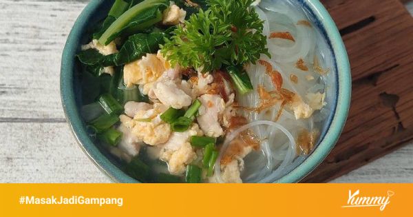 Resep Soun Kuah Ayam Cincang Orak Arik Sederhana Rumahan Di Yummy App