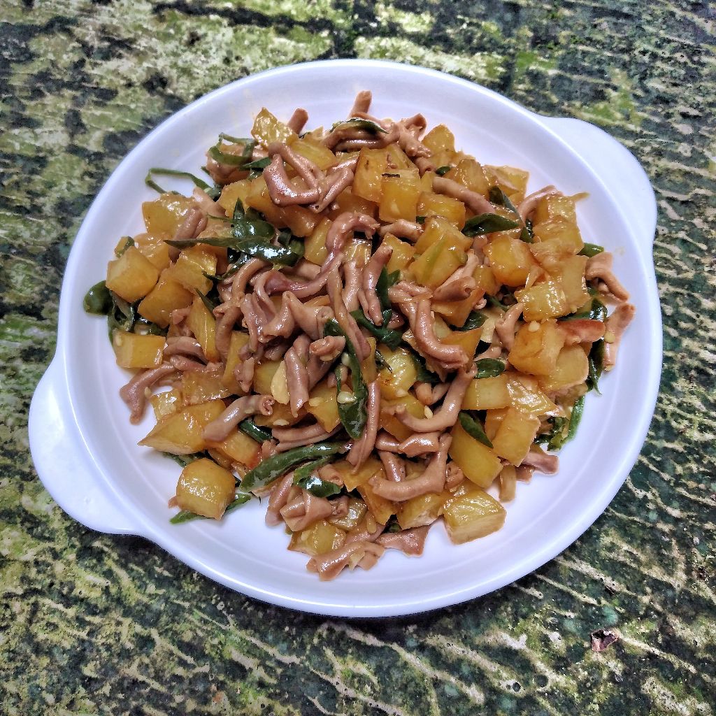 Resep Oseng Kentang Usus Lombok Ijo Sederhana Rumahan di Yummy App
