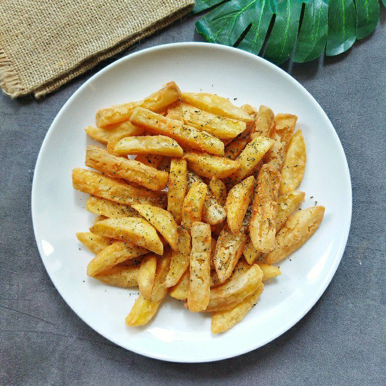 Resep Kentang Goreng Bumbu Tabur Sederhana Rumahan di Yummy App