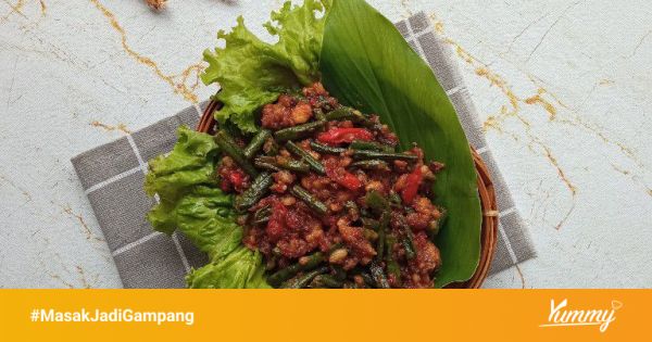 Resep Sambal Tempe Kacang Panjang Sederhana Rumahan di Yummy App Resep Sambal Tempe Kacang Panjang Sederhana Rumahan di Yummy App
