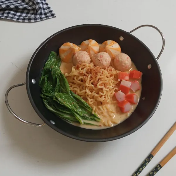Resep Mie Kuah Kari Ayam Sederhana Rumahan Di Yummy App