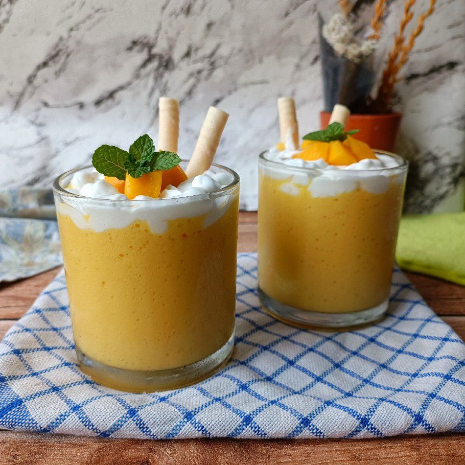 Resep Manggo Float Sederhana Rumahan di Yummy App