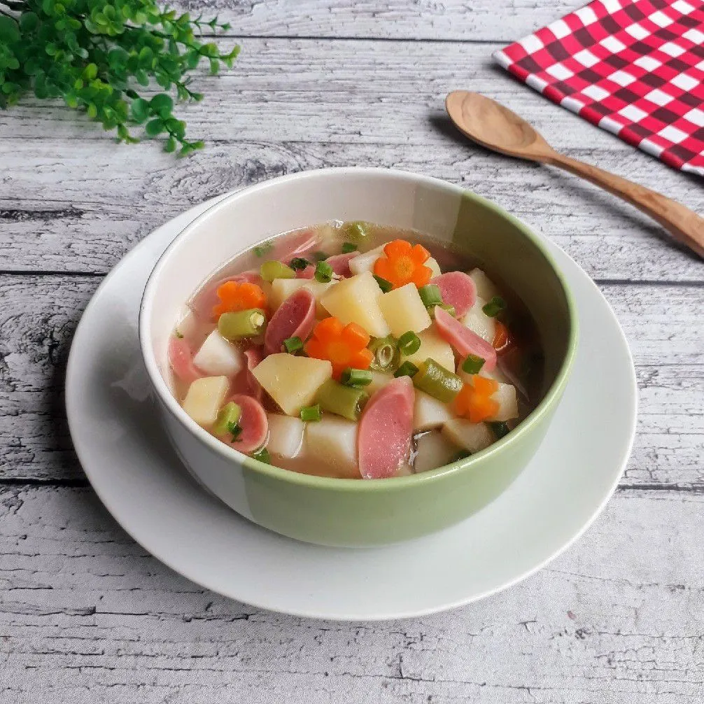 Resep Sup Kentang Sosis Sederhana Rumahan di Yummy App