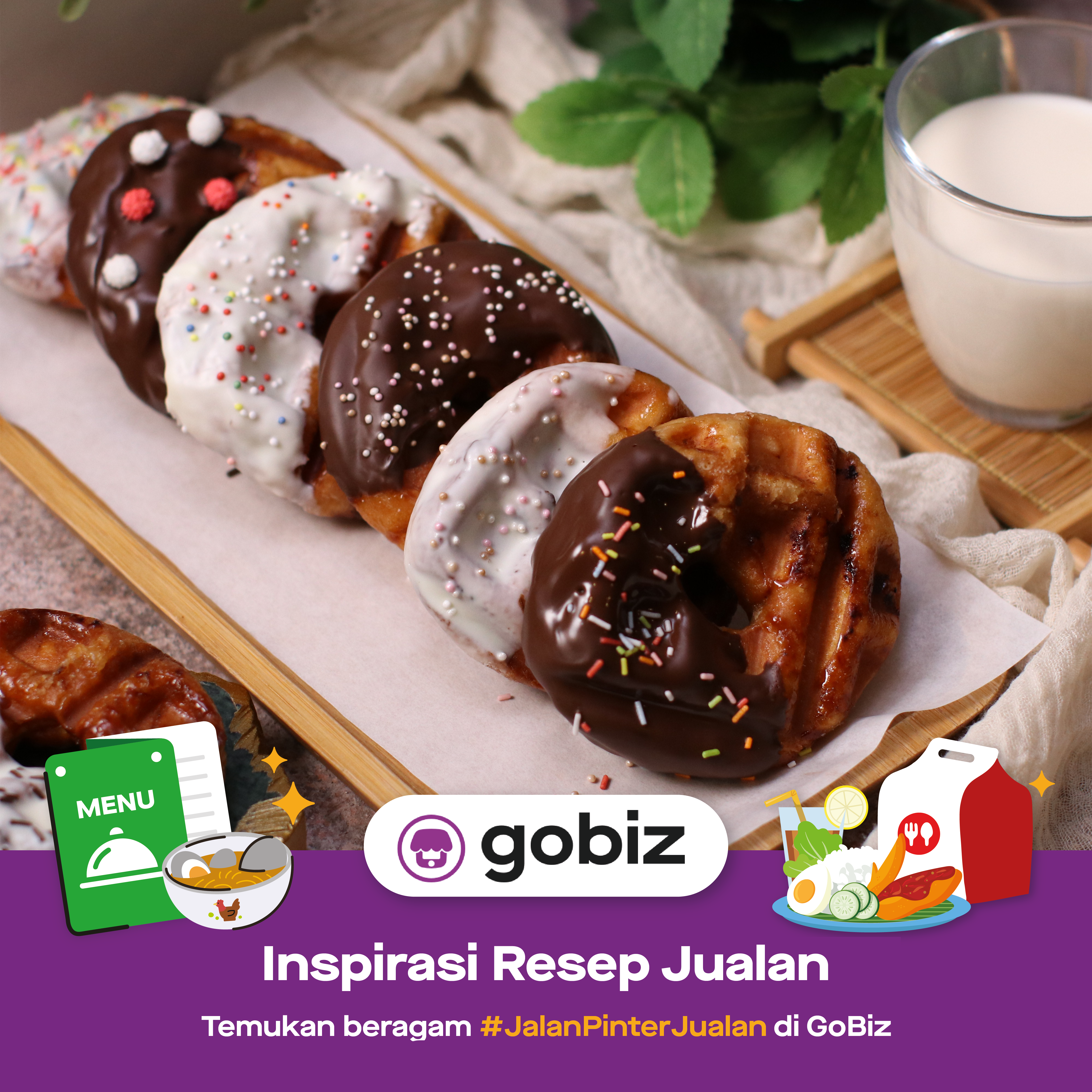 Resep Doffle (Donat Waffle) Sederhana Rumahan di Yummy App