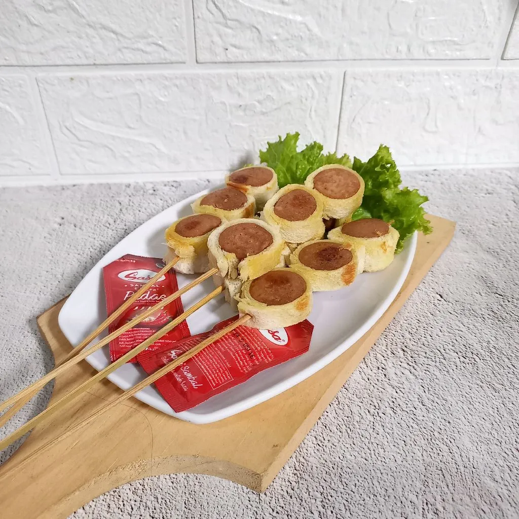 Resep Sate Sosis Roti Tawar Sederhana Rumahan Di Yummy App