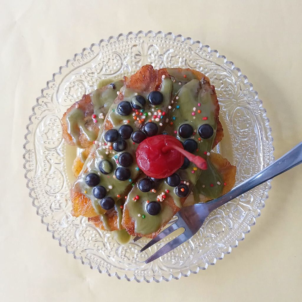 Resep Pisang Panggang Choco Matcha Sederhana Rumahan di Yummy App