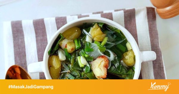 Resep Daun Melinjo Kuah Belimbing Wuluh Sederhana Rumahan Di Yummy App