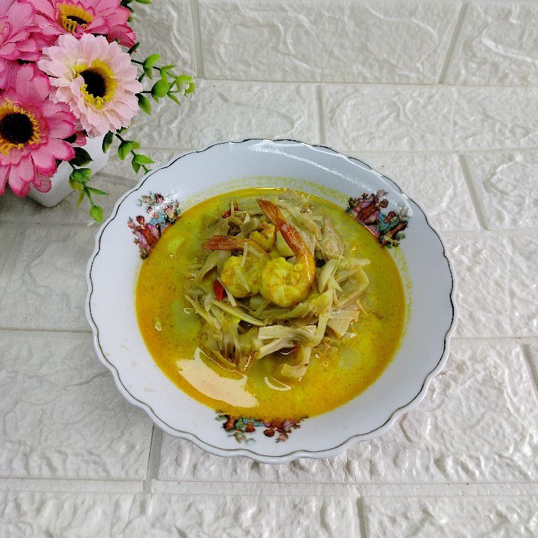 Resep Lodeh Tewel Udang Sederhana Rumahan Di Yummy App