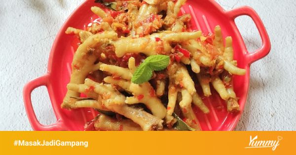 Resep Ceker Mercon Empuk Sederhana Rumahan Di Yummy App