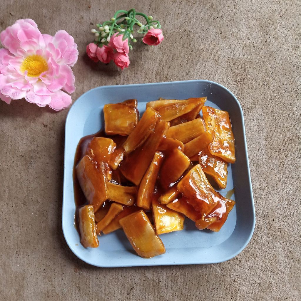 Resep Keripik Singkong Karamel Gula Palem Sederhana Rumahan di Yummy App