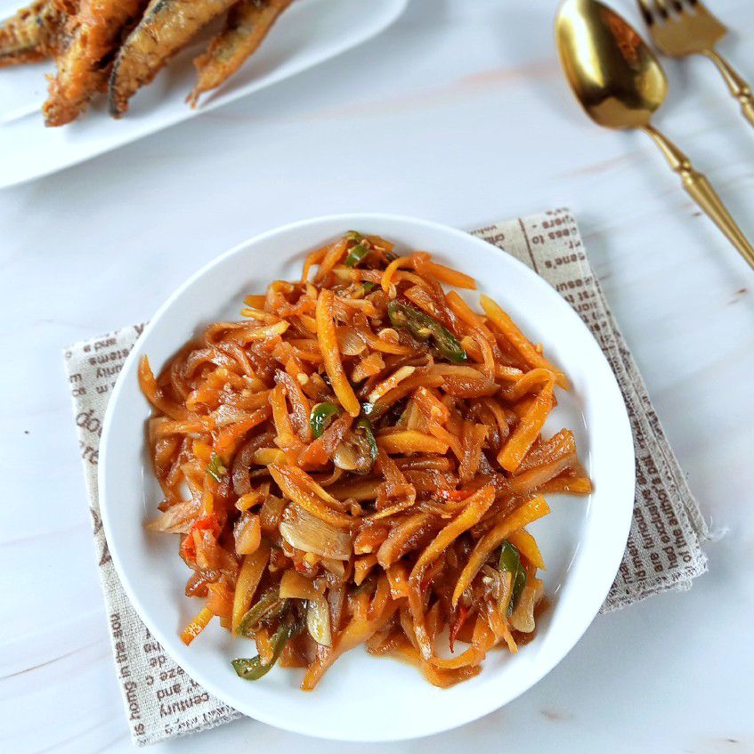 Resep Tumis Pepaya Pedas Sederhana Rumahan di Yummy App