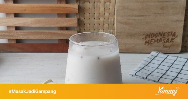Resep Es Taro Susu Selasih Sederhana Rumahan Di Yummy App