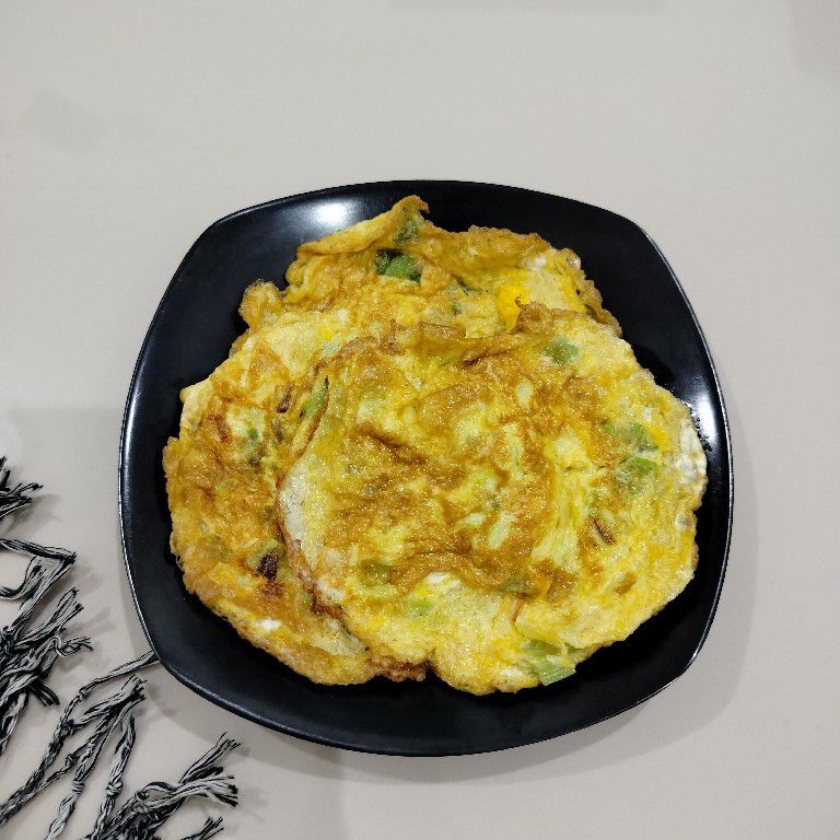 Resep Telur Dadar Bawang Prei Sederhana Rumahan Di Yummy App