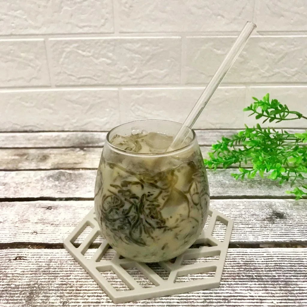 Resep Es Creamy Cincau Sederhana Rumahan Di Yummy App