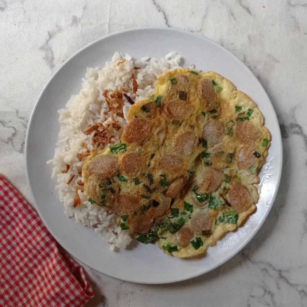 Resep Telur Dadar Sosis Sederhana Rumahan Di Yummy App