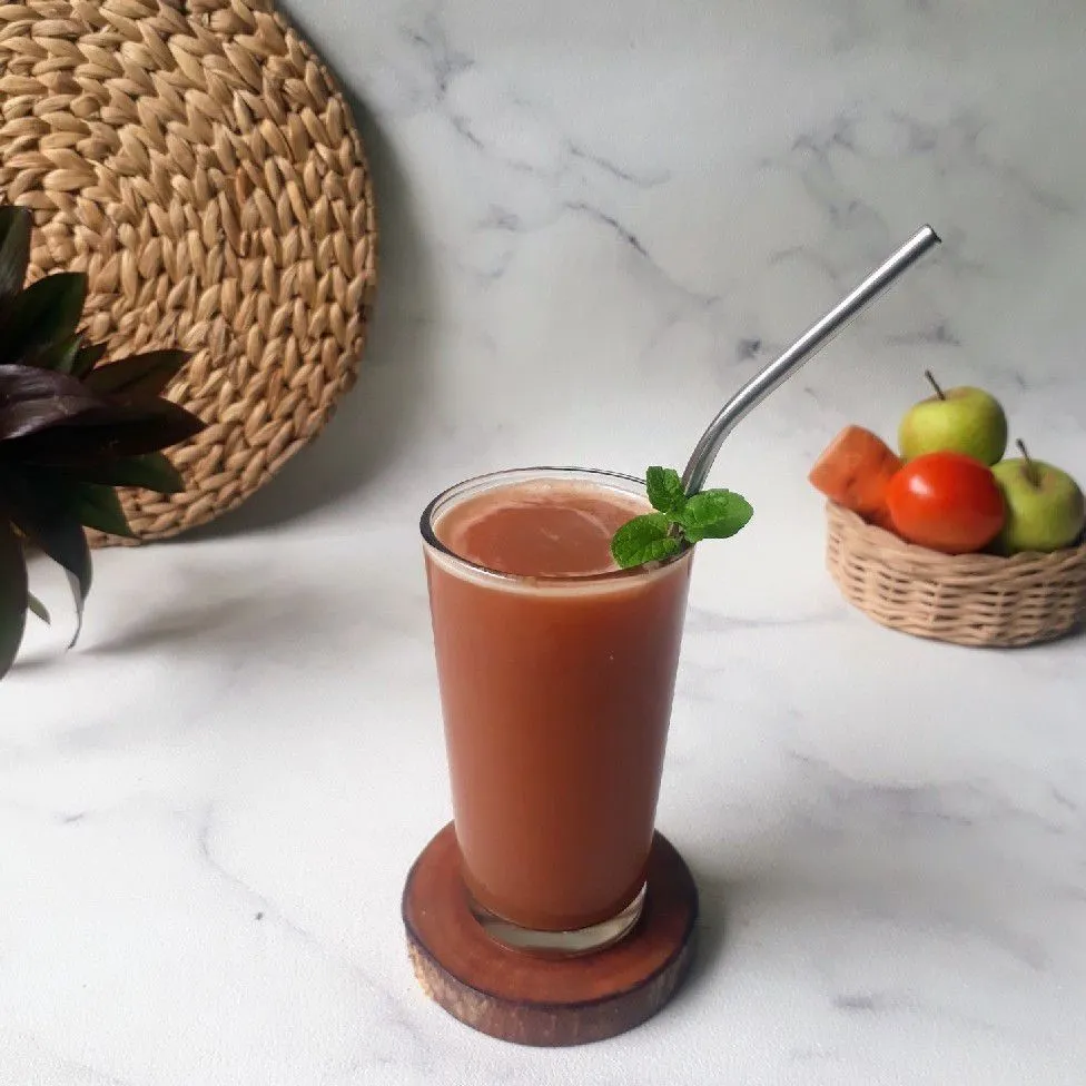 Resep Jus Apel Wortel Tomat Sederhana Rumahan Di Yummy App