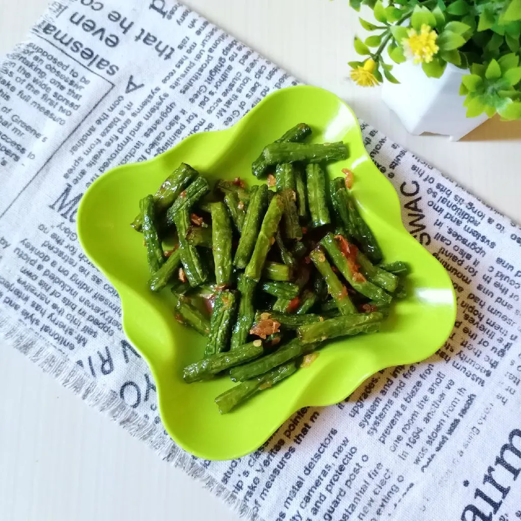 Resep Sambal Kacang Panjang Sederhana Rumahan Di Yummy App