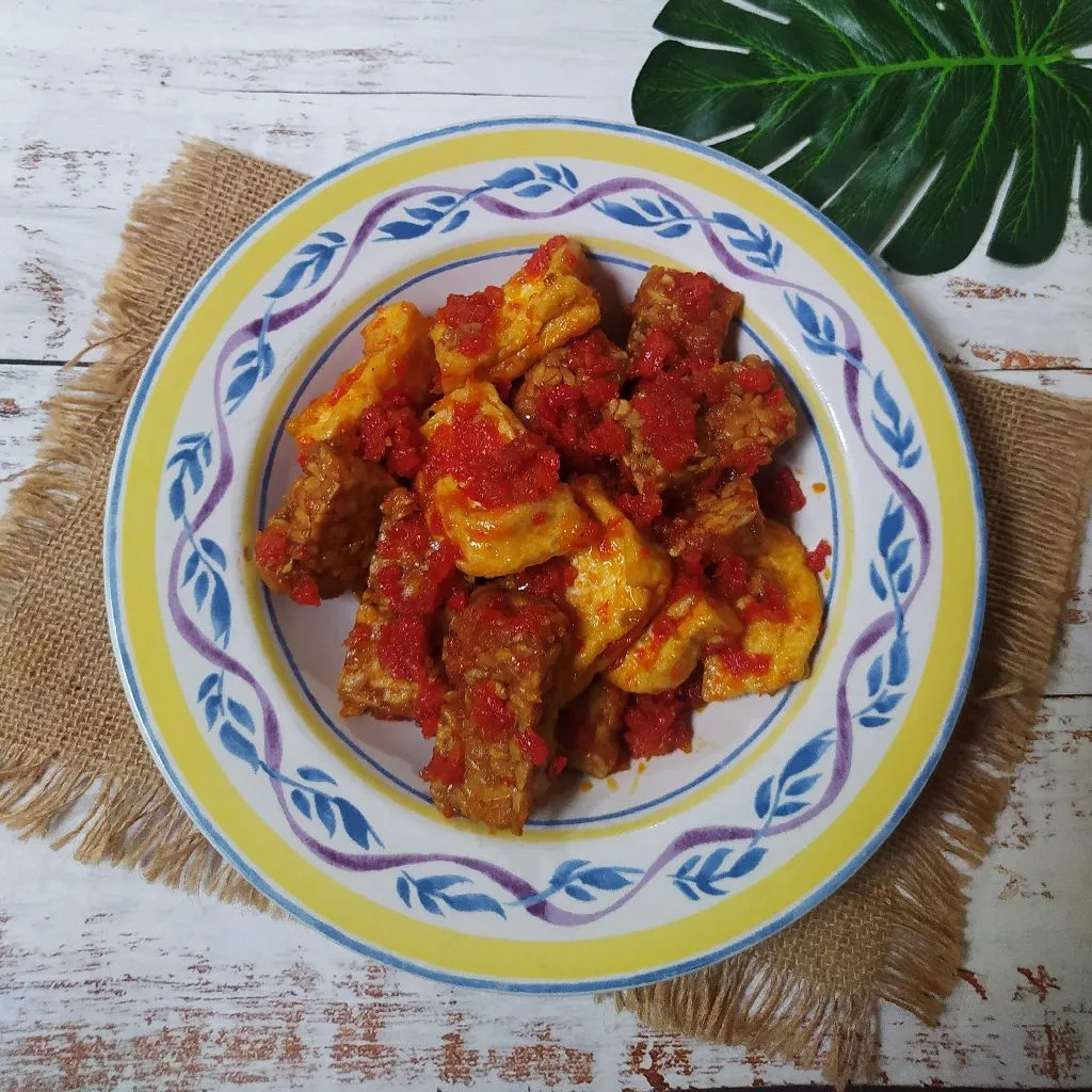 Resep Tahu Tempe Bumbu Balado Sederhana Rumahan di Yummy App