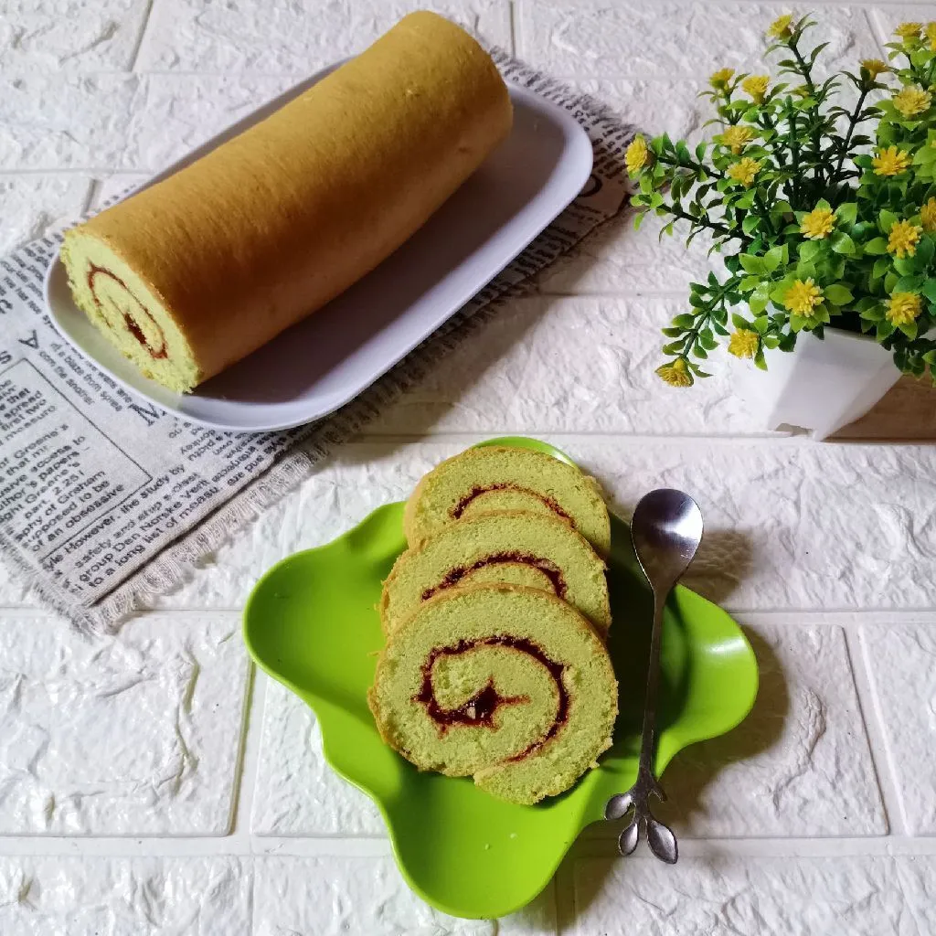 Resep Bolu Gulung Pandan Sederhana Rumahan Di Yummy App