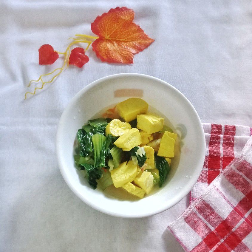 Resep Pakcoy Cah Tahu Kuning Sederhana Rumahan di Yummy App