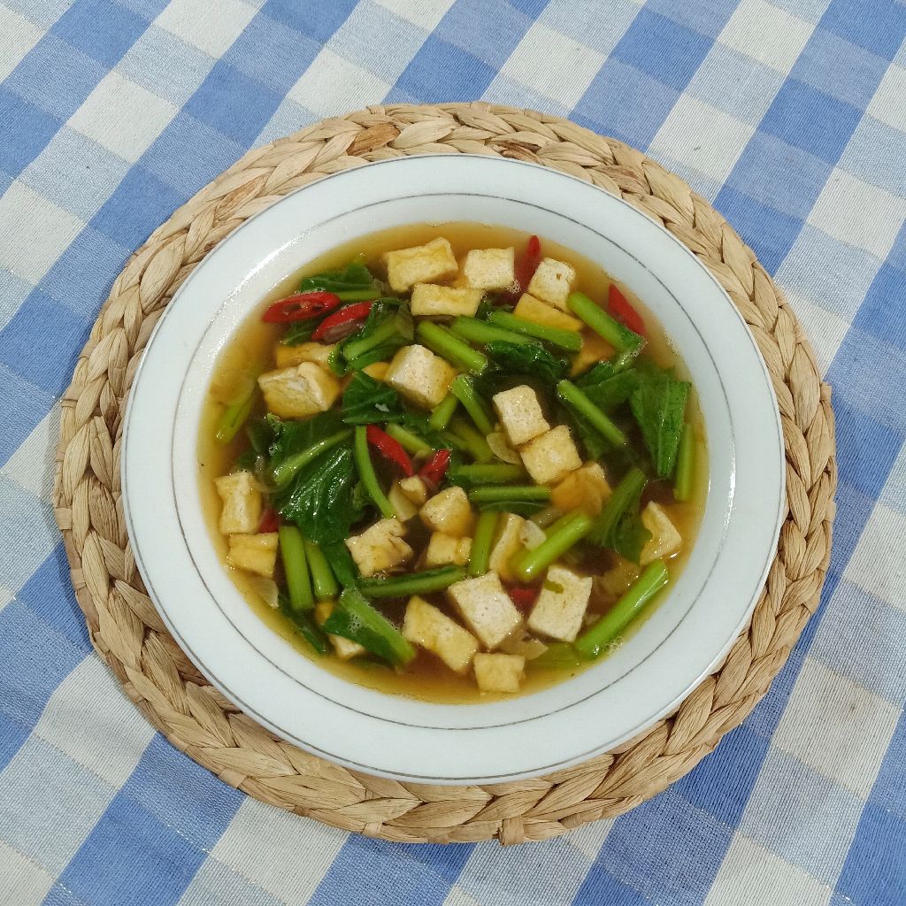 Resep Cah Sawi Tahu Goreng Sederhana Rumahan di Yummy App