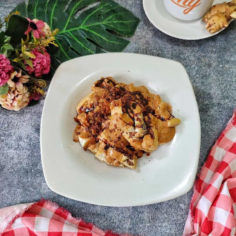 Resep Tahu Susu Gunting Saos Kacang Sederhana Rumahan dari Whenie Beckham