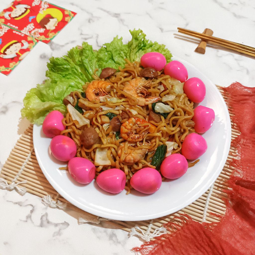 Resep Mie Panjang Umur (Siu Mie) #YummyXtraPoint Sederhana Rumahan di ...