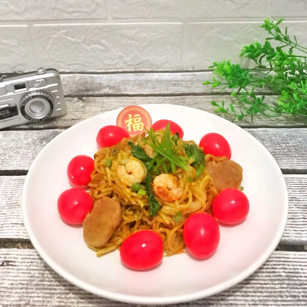 Resep Mie Panjang Umur (Siu Mie) #YummyXtraPoint Sederhana Rumahan di ...