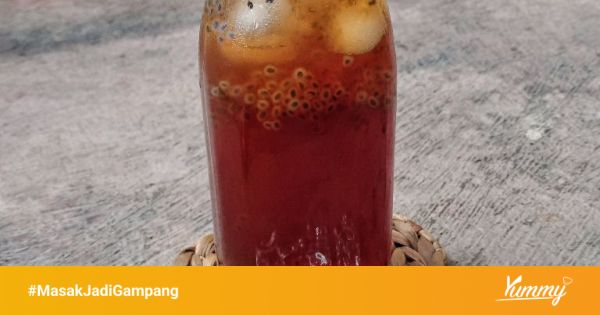 Resep Es Teh Selasih Sederhana Rumahan Di Yummy App