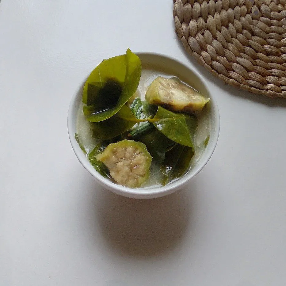 Resep Lodeh Terong Ijo Daun Melinjo Sederhana Rumahan Di Yummy App