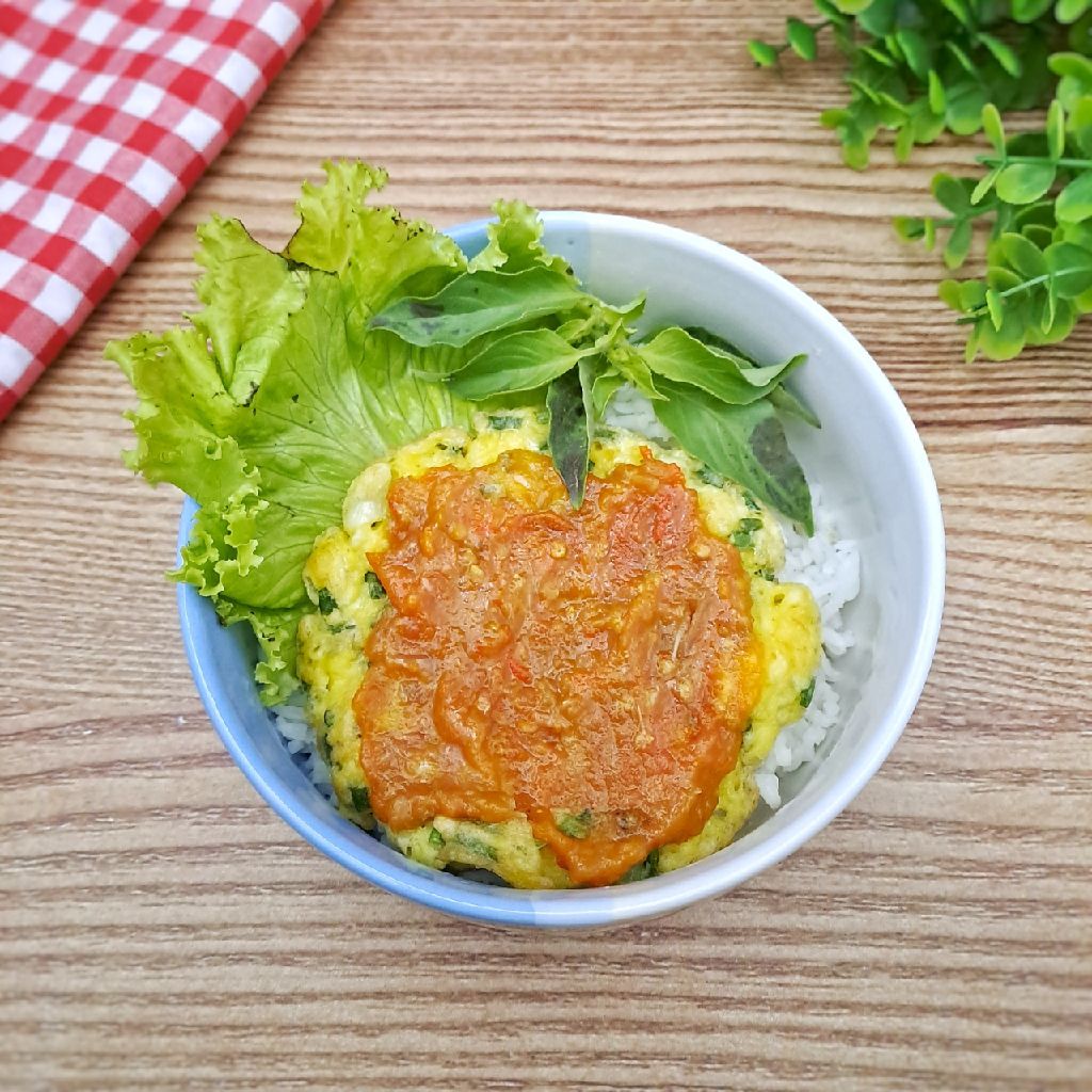 Resep Rice Bowl Telur Penyet Sederhana Rumahan Di Yummy App