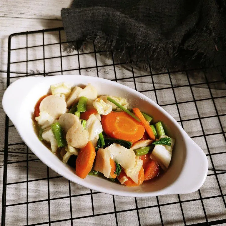 Resep Capcay Sayur Bakso Ikan Sederhana Rumahan Di Yummy App