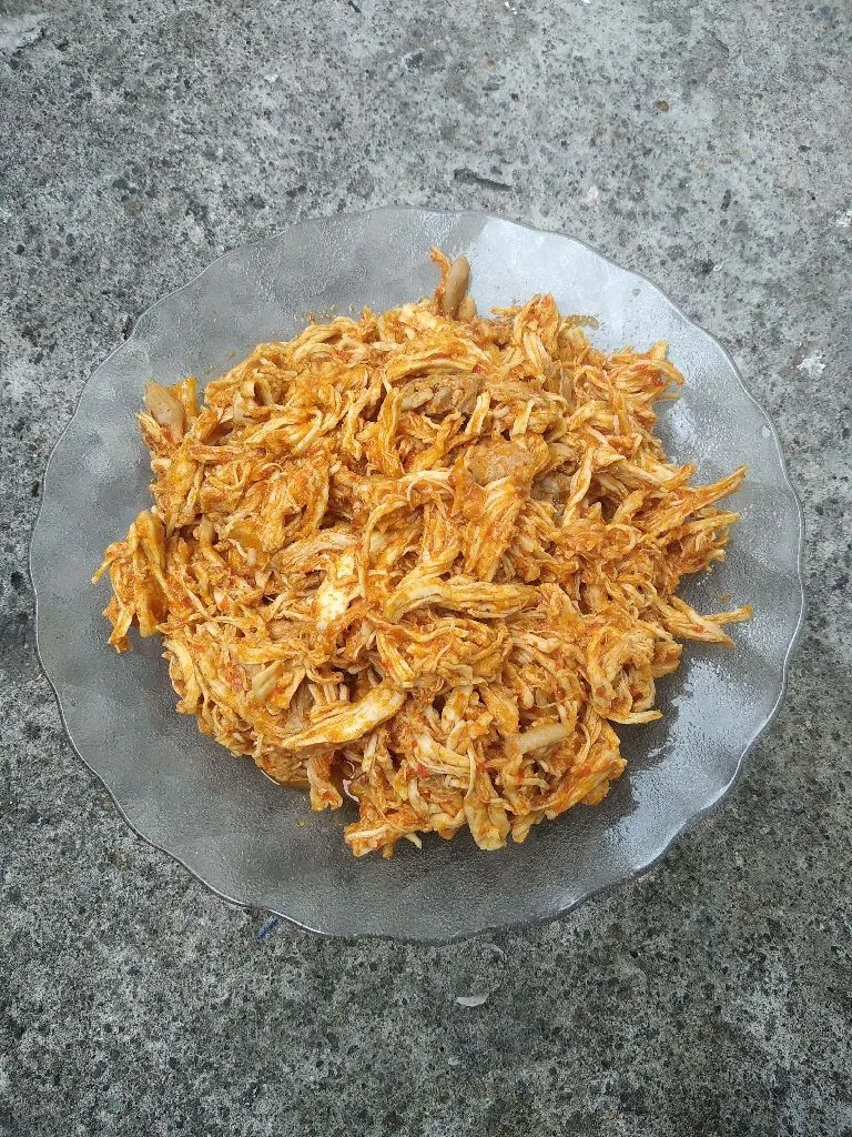 Resep Ayam Suwir Pedas Sederhana Rumahan Di Yummy App