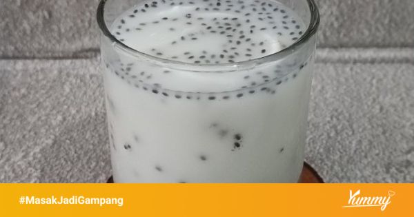 Resep Kelapa Susu Selasih Sederhana Rumahan Di Yummy App