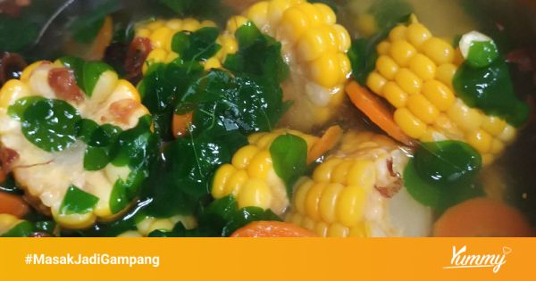 Resep Sayur Bening Jagung Manis Sederhana Rumahan Di Yummy App