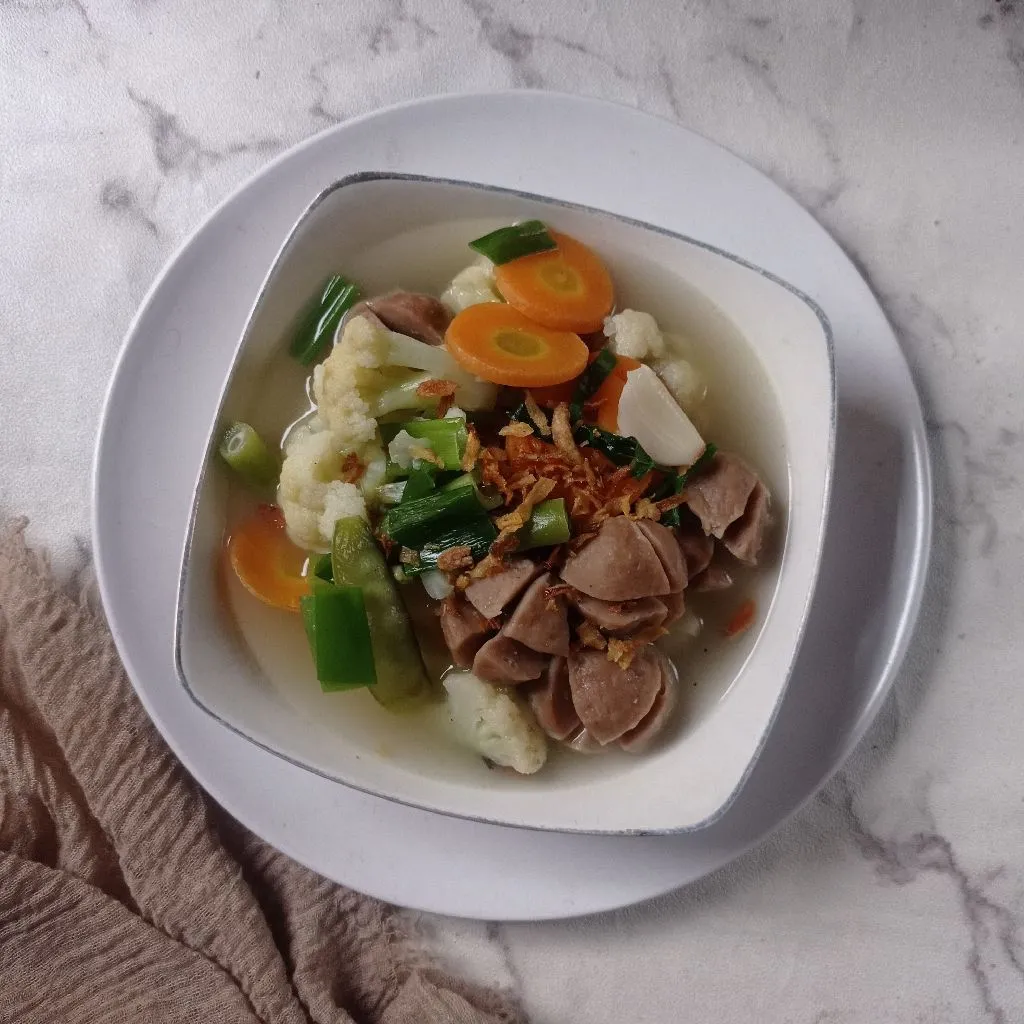 Resep Sop Bakso Kembang Kol Sederhana Rumahan Di Yummy App