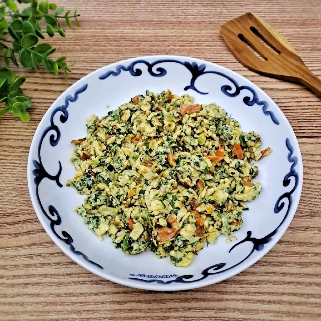 Resep Orak Arik Telur Bayam Tomat Sederhana Rumahan Di Yummy App