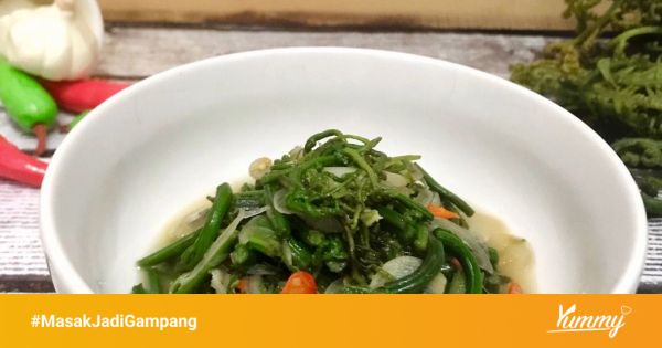 Resep Tumis Pakis Sederhana Rumahan Di Yummy App