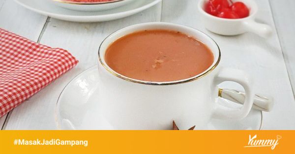 Resep Wedang Uwuh Valentine Milk Tea Yummyxtrapoint Sederhana Rumahan