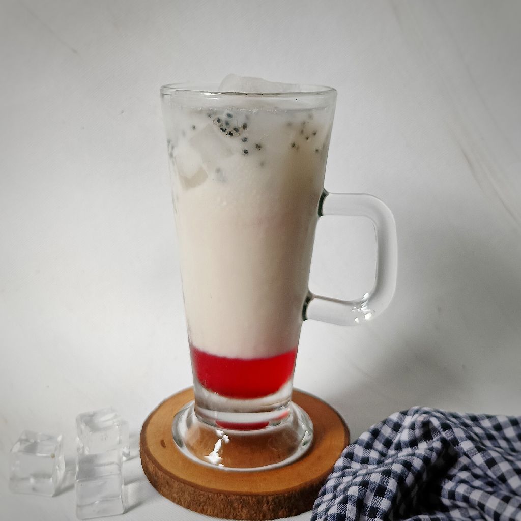 Resep Es Susu Nata De Coco Pandan Sederhana Rumahan Di Yummy App