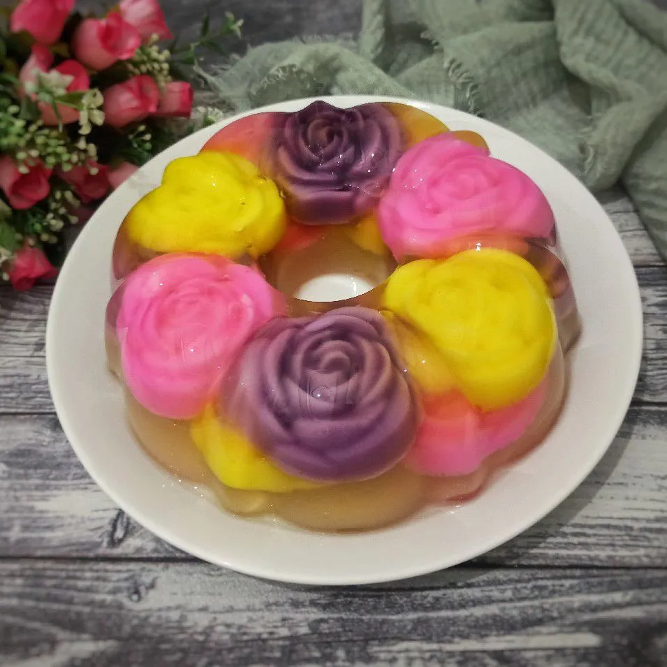 Resep Puding Kaca Mawar Sederhana Rumahan Di Yummy App
