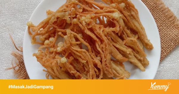 Resep Jamur Enoki Krispi Sederhana Rumahan Di Yummy App