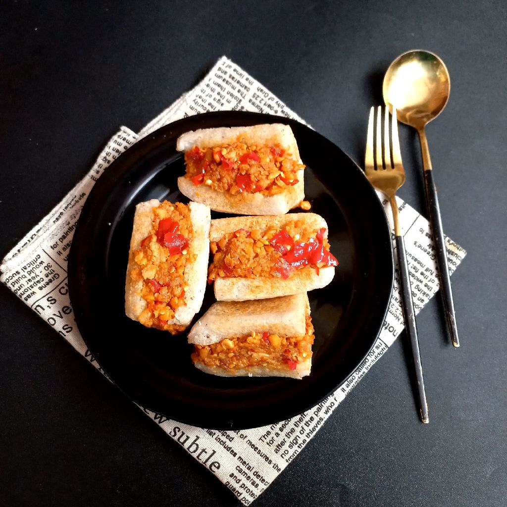 Resep Ulen Ketan Panggang Isi Tempe Pedas Sederhana Rumahan di Yummy App