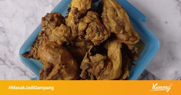 Resep Ayam Ungkep Sederhana Rumahan Di Yummy App