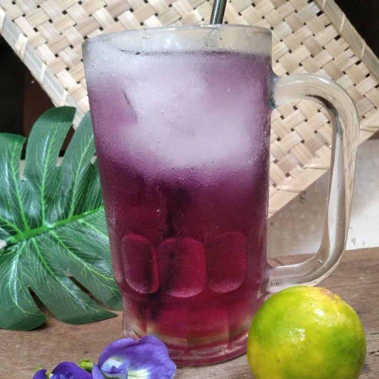 Resep Es Telang Madu Jeruk Nipis Sederhana Rumahan Di Yummy App