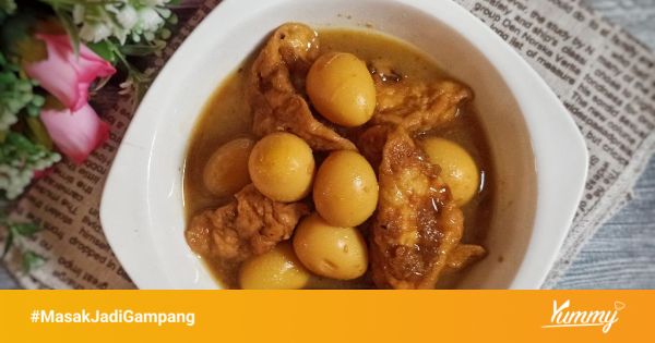Resep Semur Tahu Telur Puyuh Sederhana Rumahan Di Yummy App