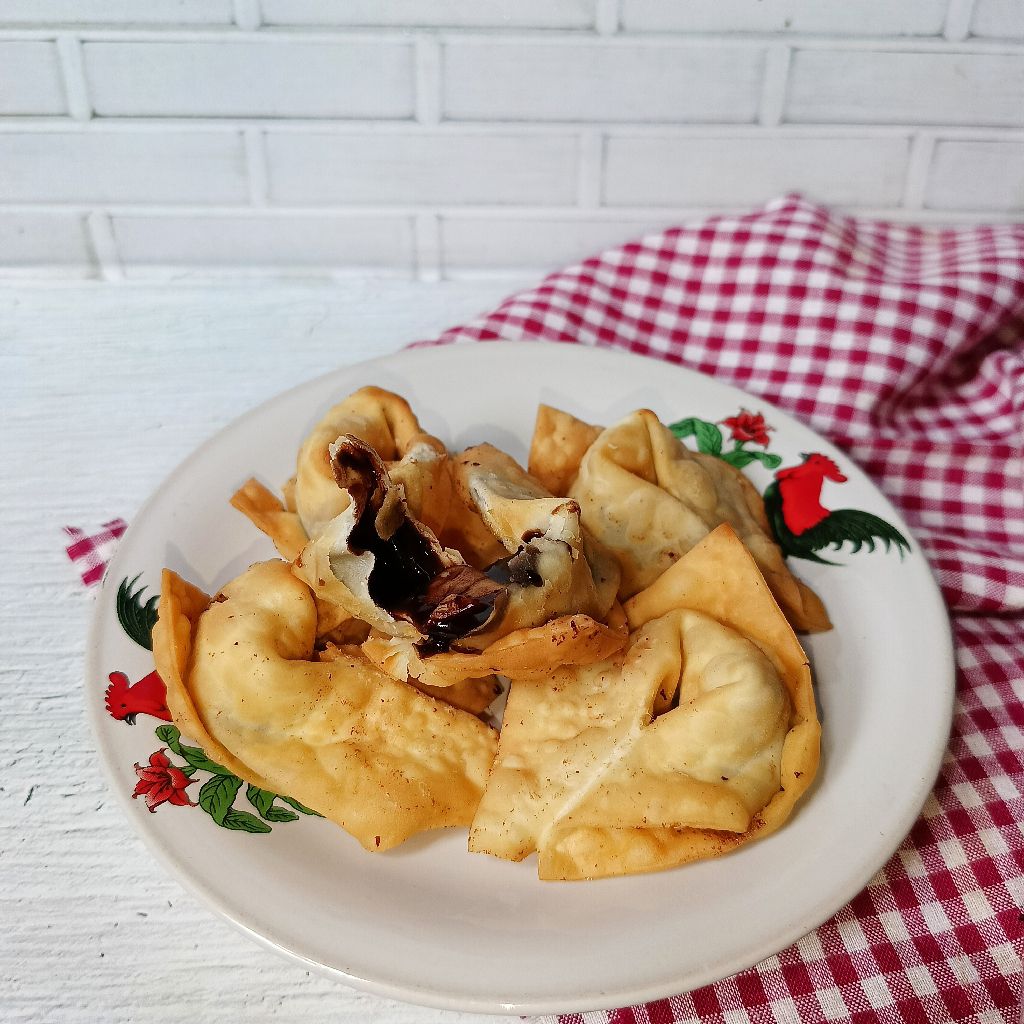 Resep Pangsit Isi Selai Cokelat Sederhana Rumahan Di Yummy App